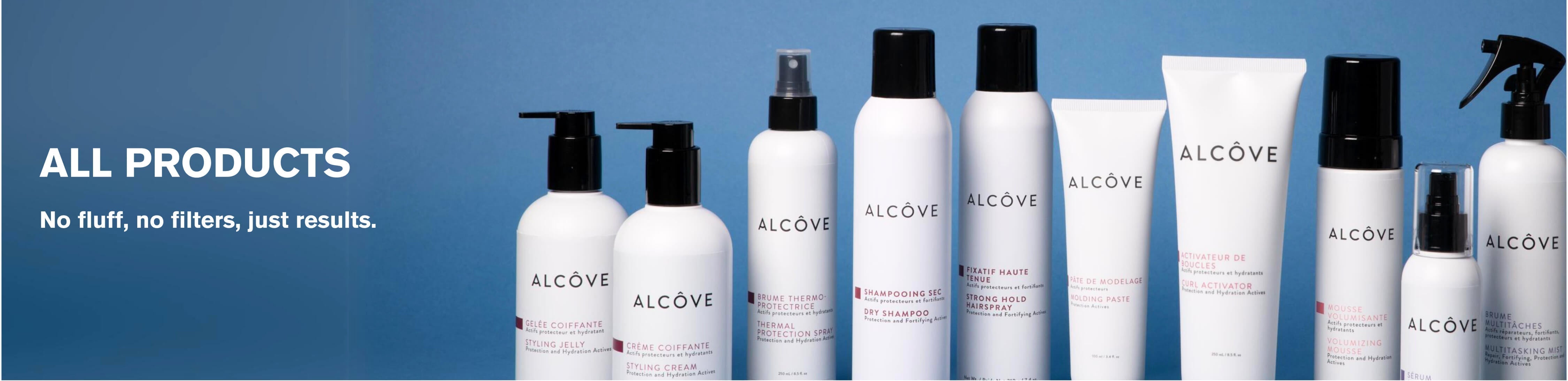 Alcôve Hair: Shampoos, Conditioners, Hair Masks and more